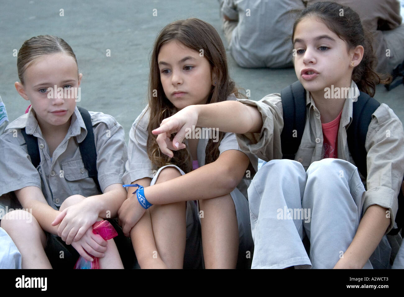 Children at the Israeli Scouts Youth Movement Stock Photo - Alamy