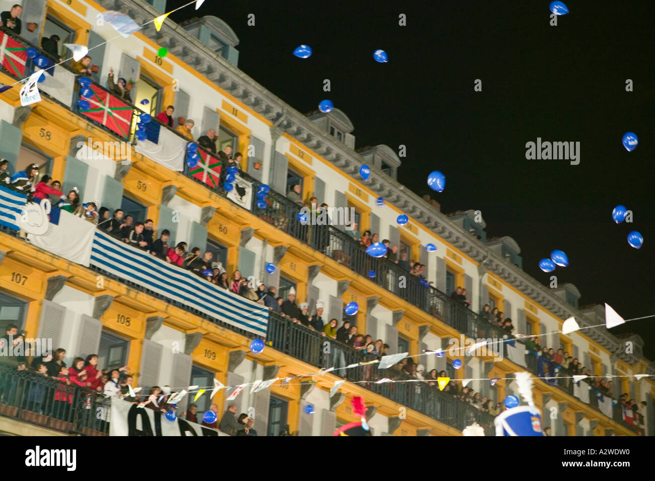 Balloons are released into the air during opening ceremony of La ...