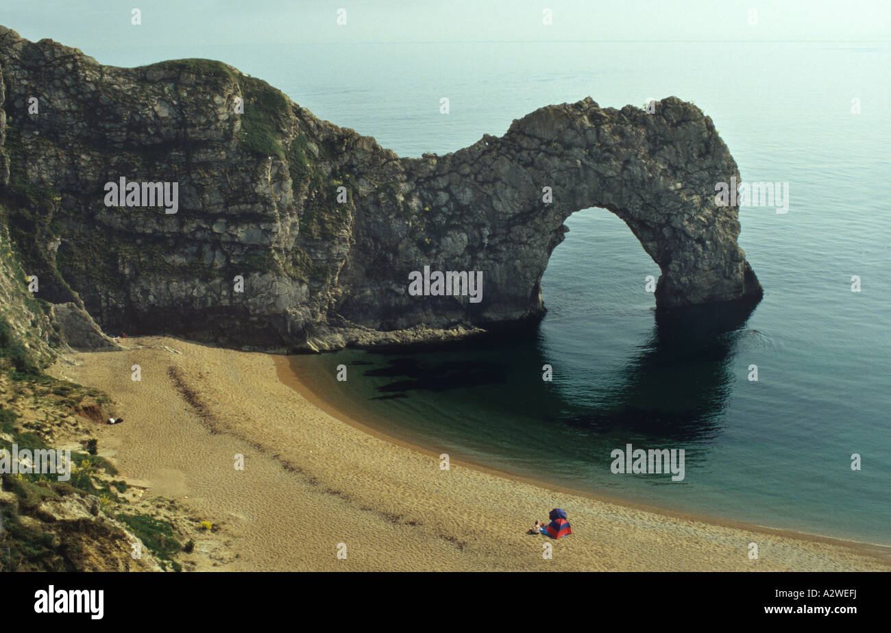 Durdle Door Jurassic Coast Purbeck Dorset England Stock Photo - Alamy