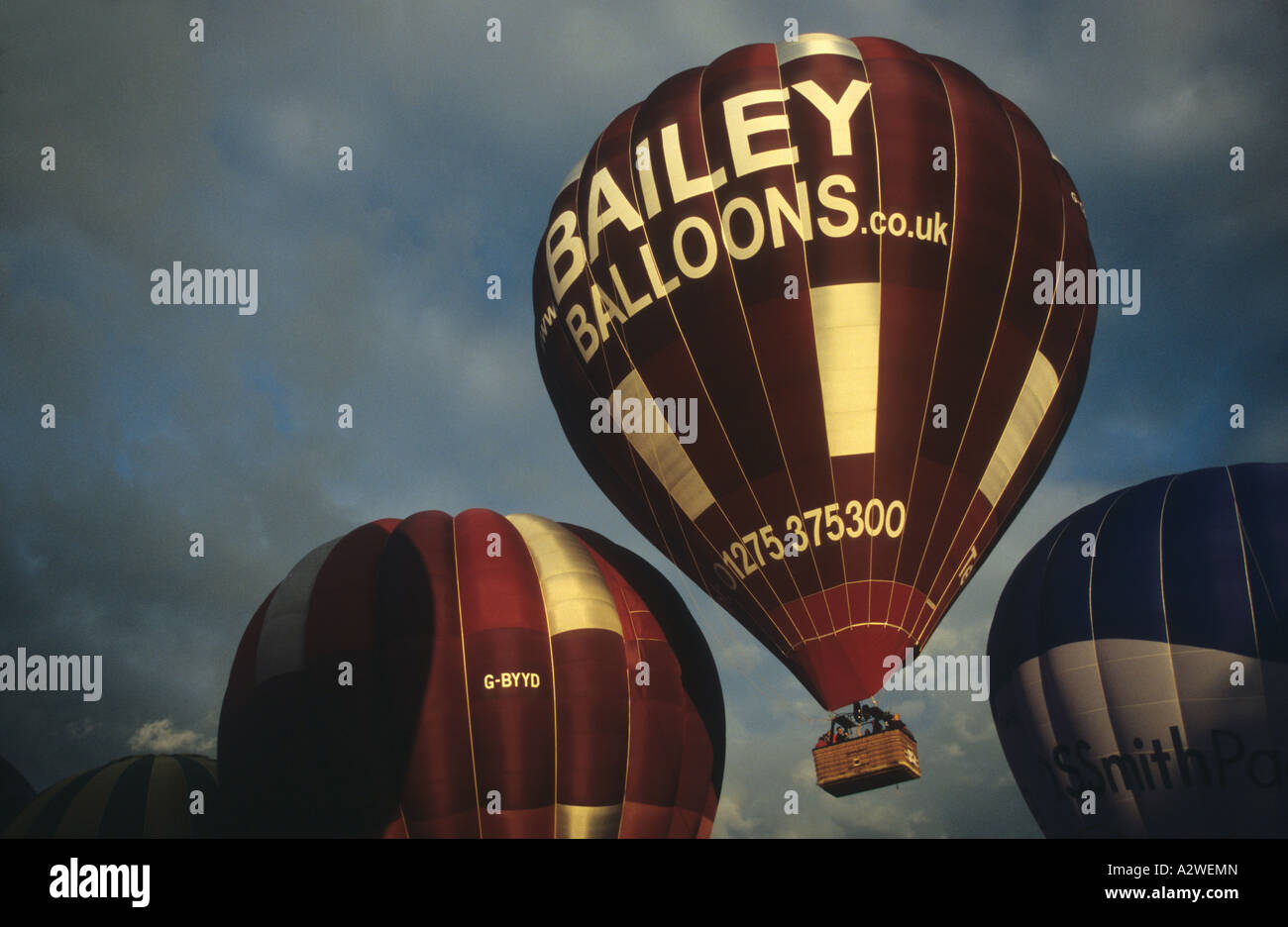 Bristol Balloon Fiesta Ashton Court Bristol Stock Photo - Alamy