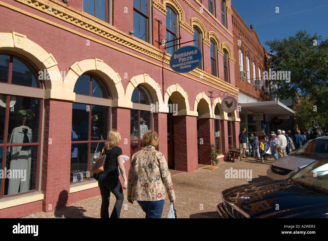 Fernandina beach historic area hi-res stock photography and images - Alamy