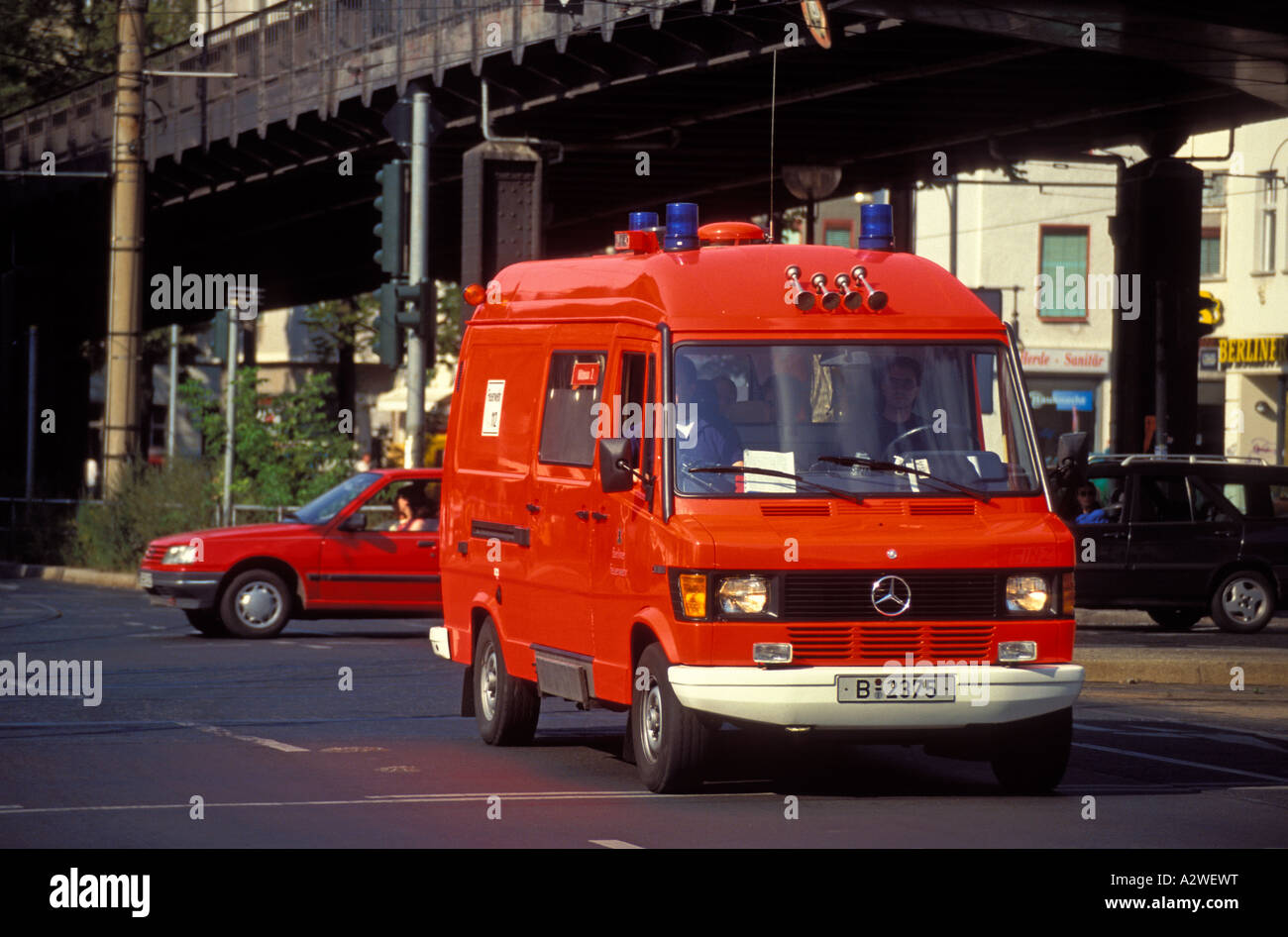 Berlin Germany Berlin Fire Department High Resolution Stock Photography ...