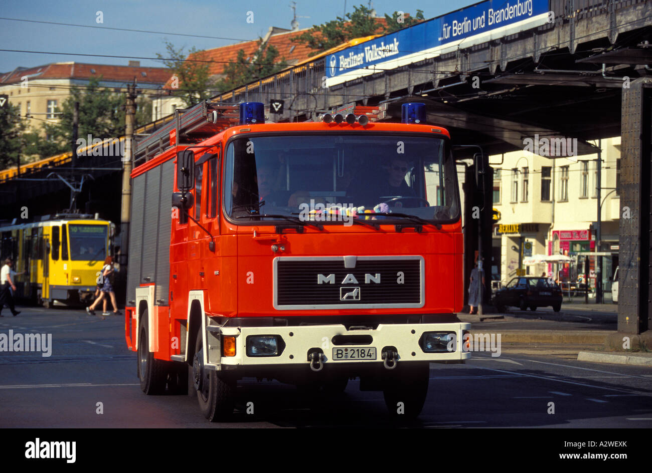 Berlin Germany Berlin Fire Department High Resolution Stock Photography ...