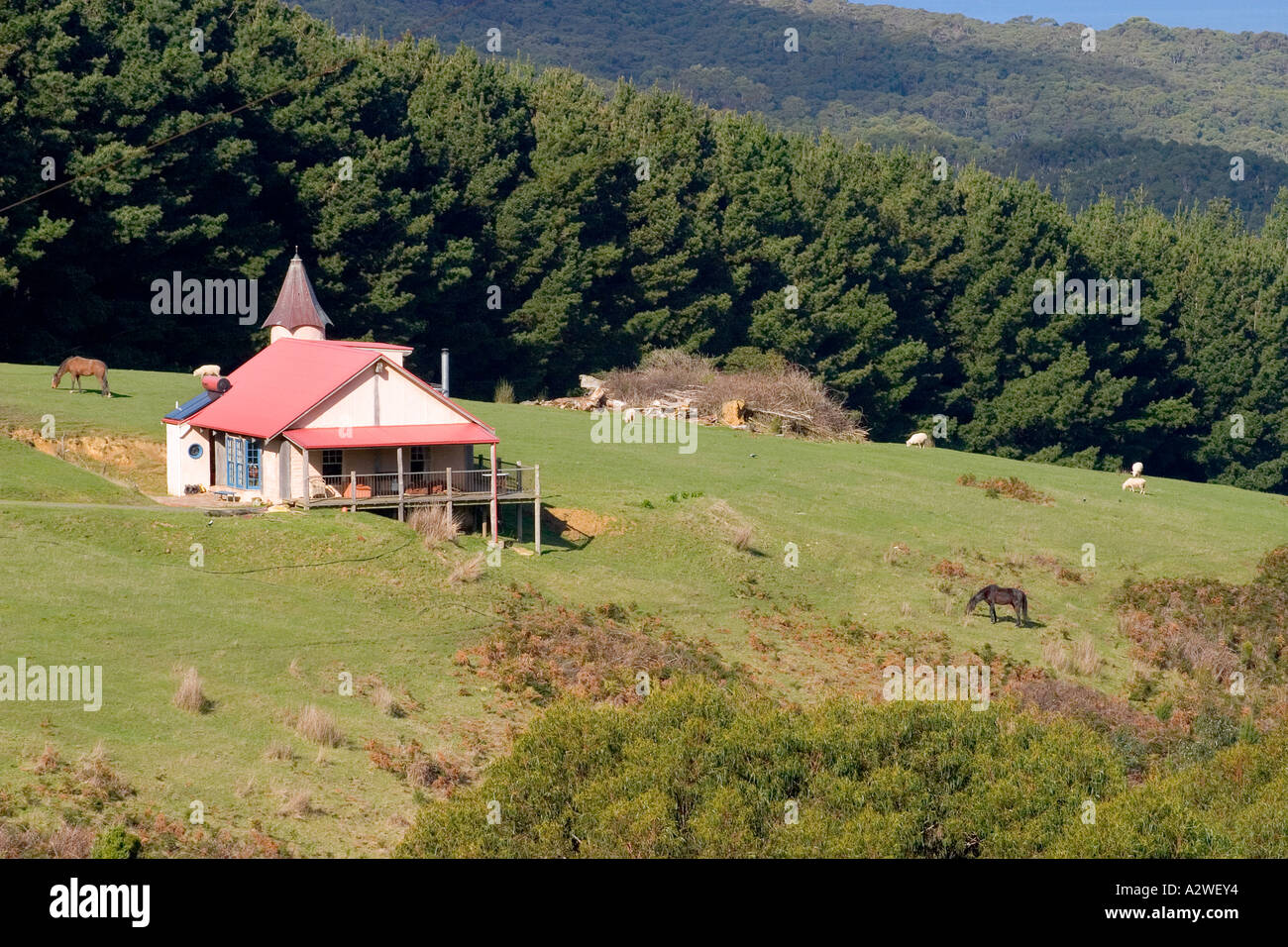 Country farm in Victoria, Australia Stock Photo - Alamy