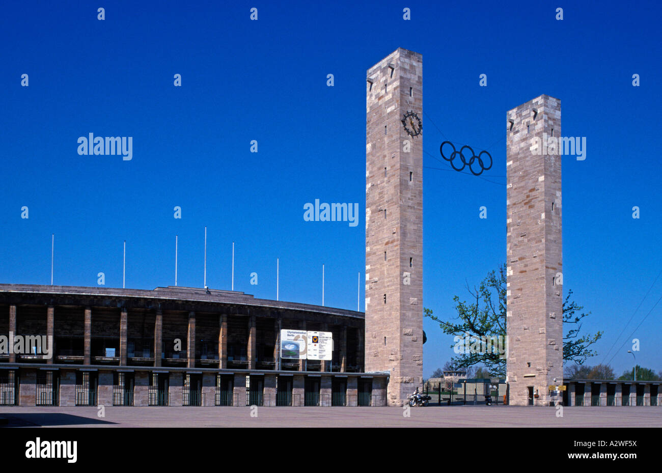 Germany Berlin the Olympic Stadium Stock Photo - Alamy
