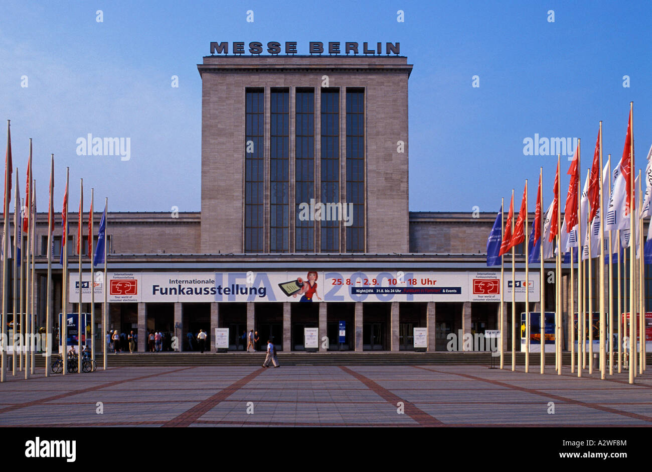 Germany Berlin the entrance to Messe Berlin the city s exhibition ...