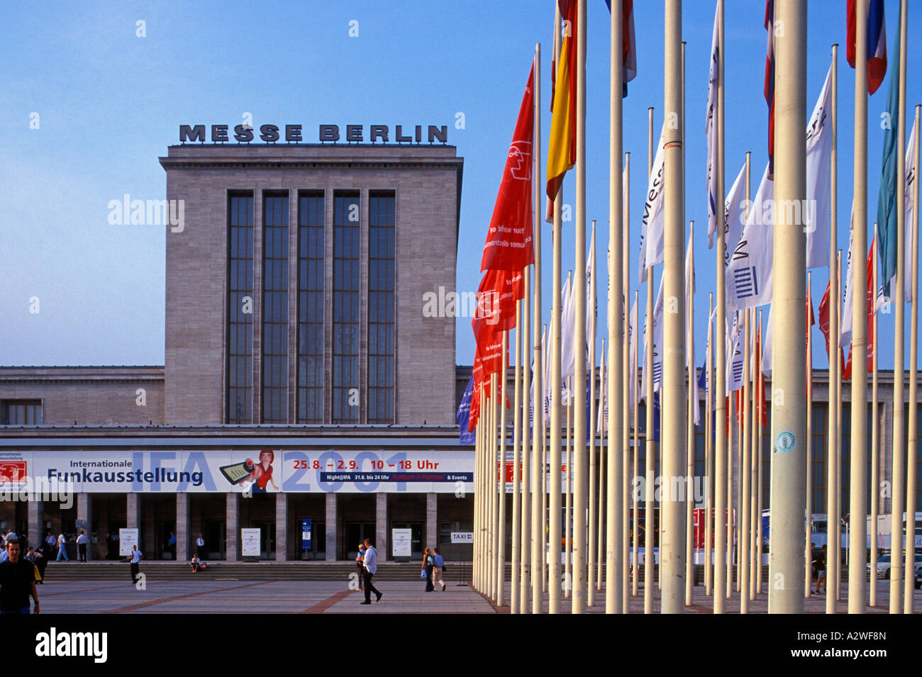 Germany Berlin the entrance to Messe Berlin the city s exhibition ...