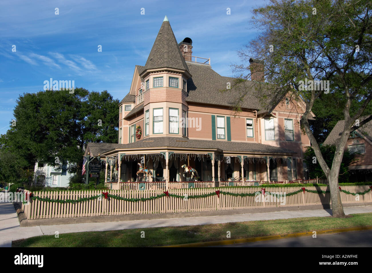 The Bailey House Bed and Breakfast built in 1895 in the historic ...