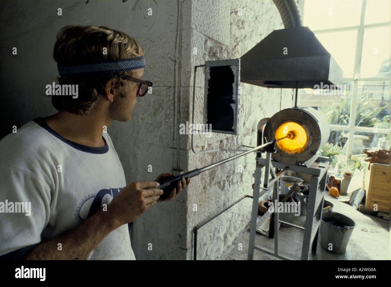 Glassblowers at work hi-res stock photography and images - Alamy