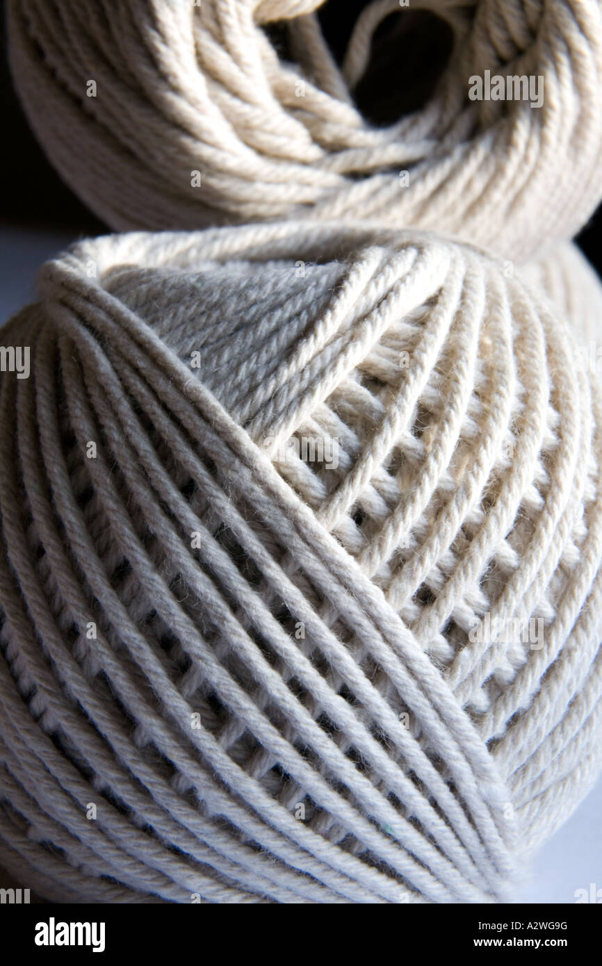Balls of string Stock Photo - Alamy
