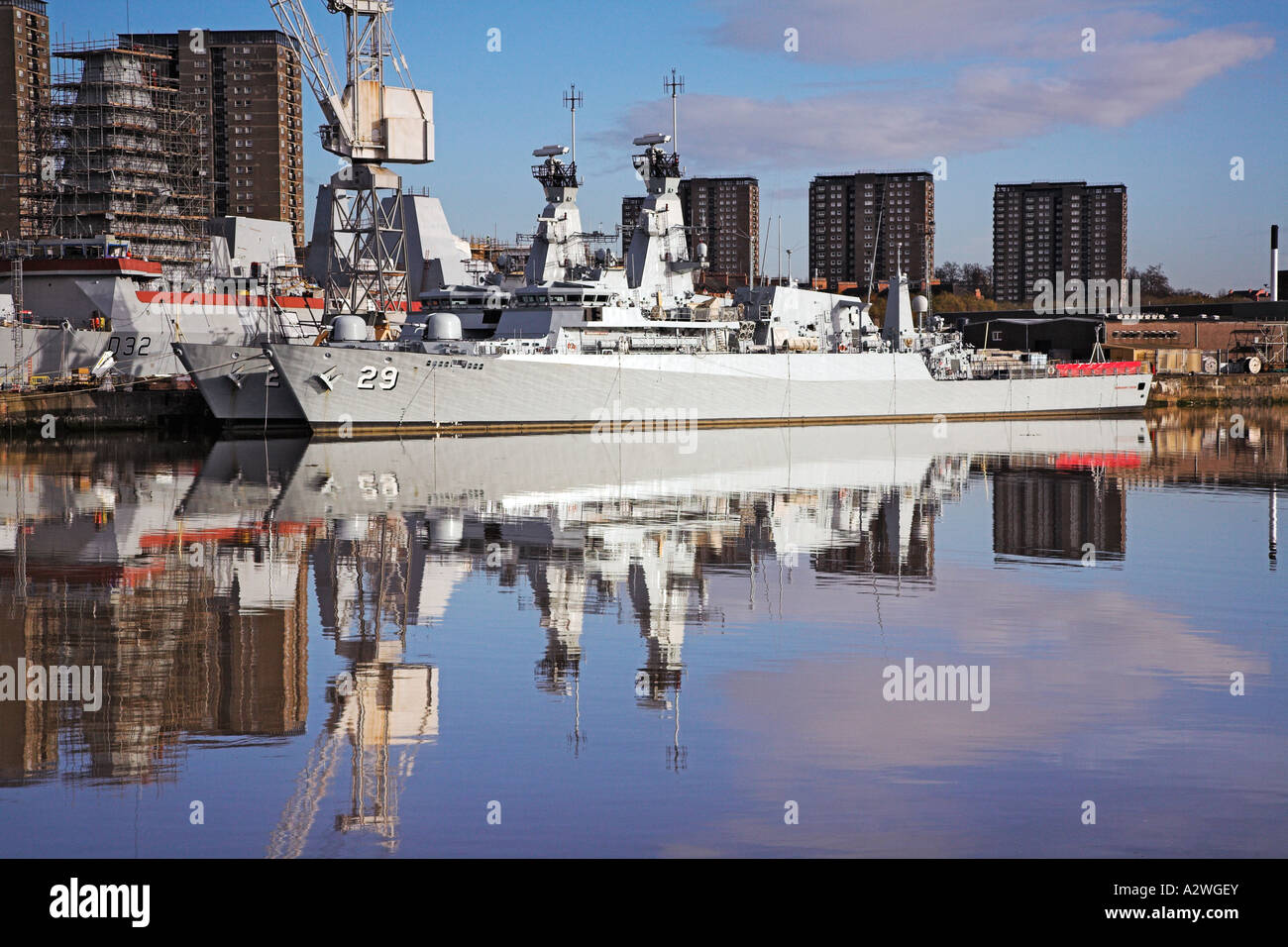 Scotstoun shipyard hi-res stock photography and images - Alamy
