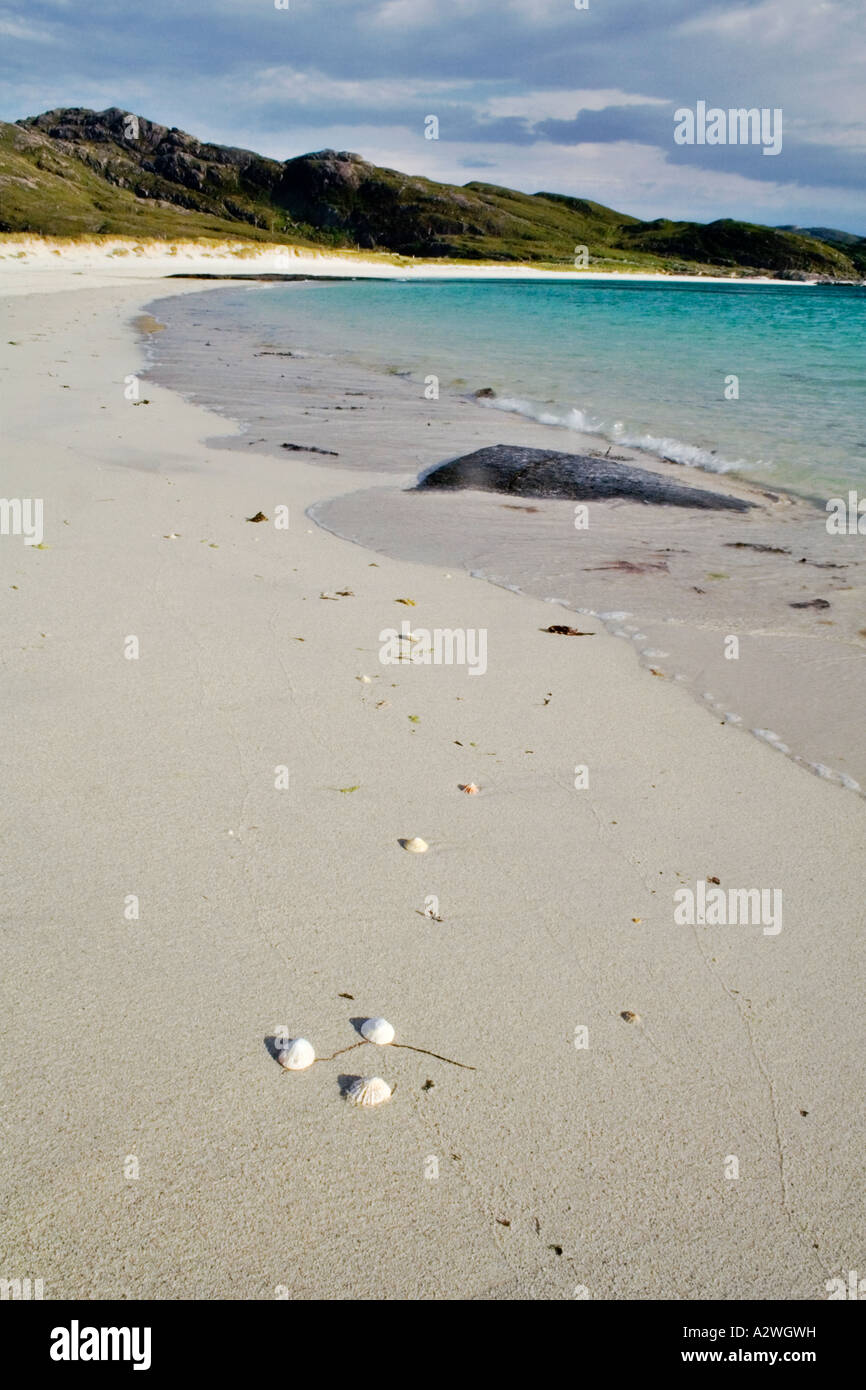 Sanna Bay on the west coast of Scotland close to the tip of the ...