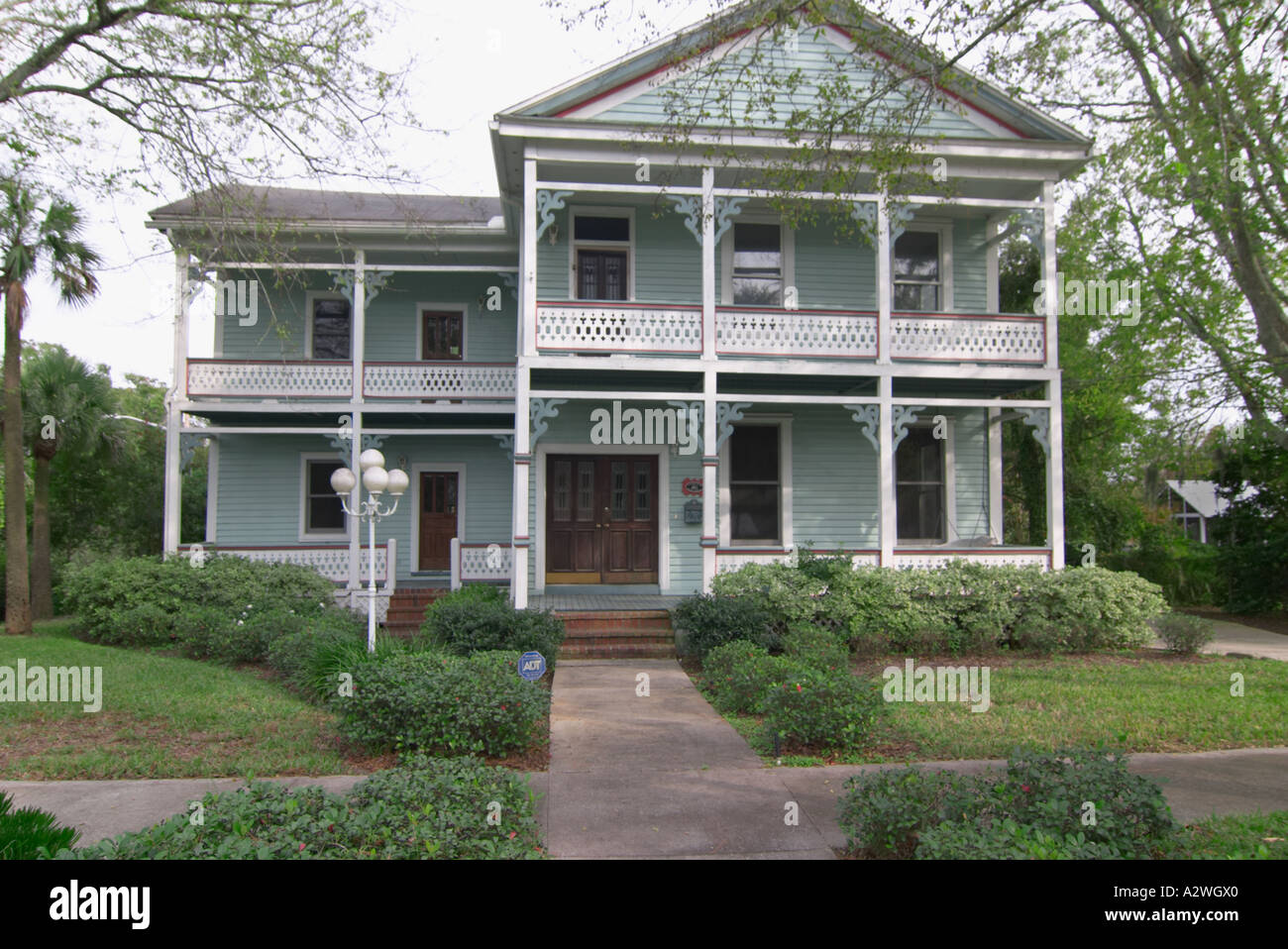 House icirca 1850 in the historic district of Fernandina Beach on ...
