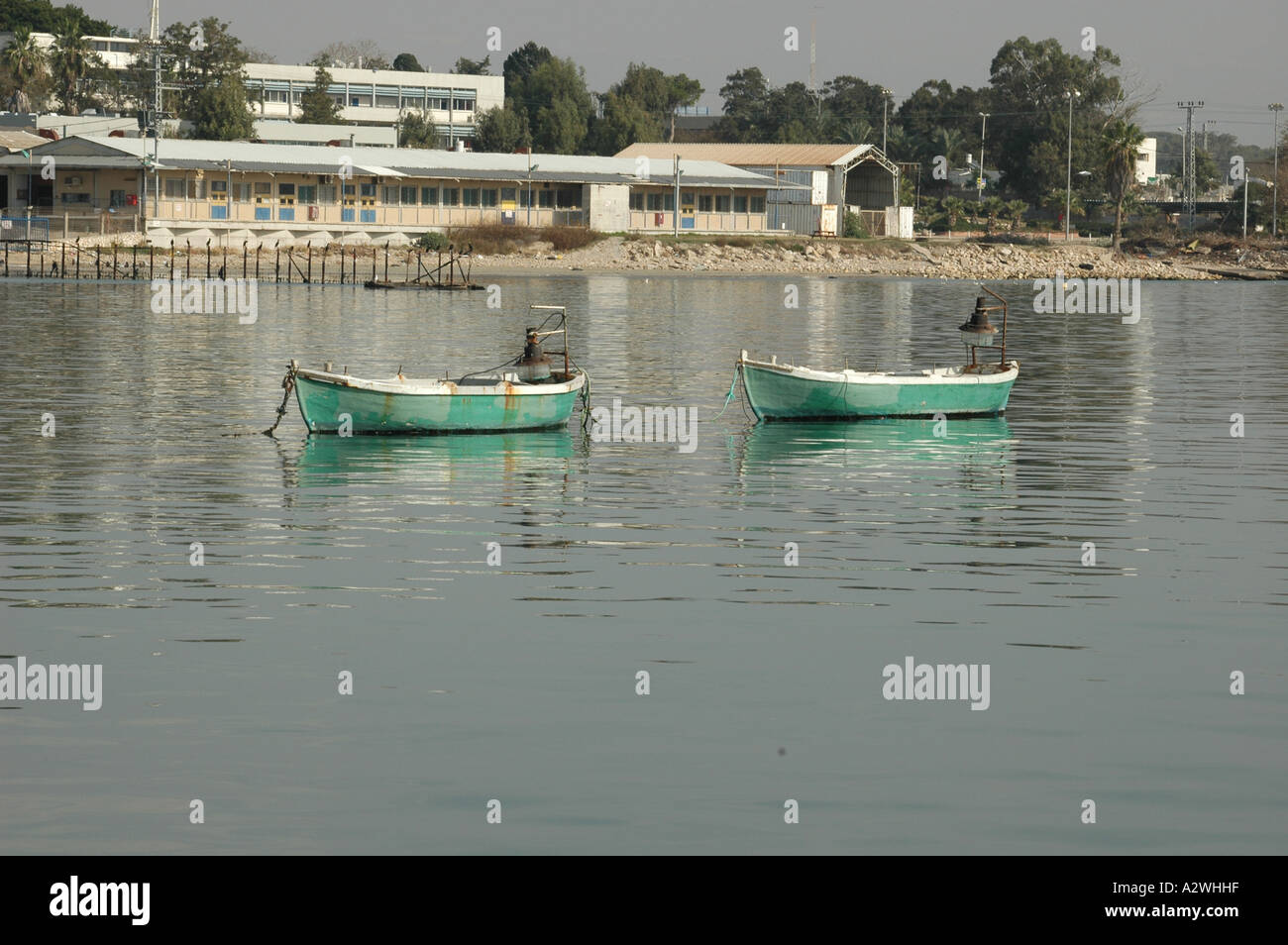 The ancient harbour in old Akko, Israel Stock Photo - Alamy