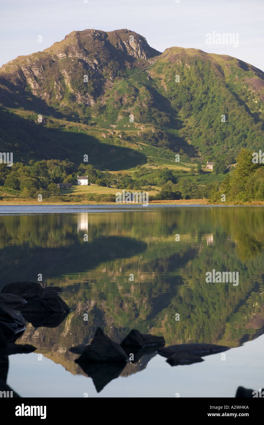 Llyn Crafnant Betws y coed Conwy Snowdonia National Park Wales Stock ...