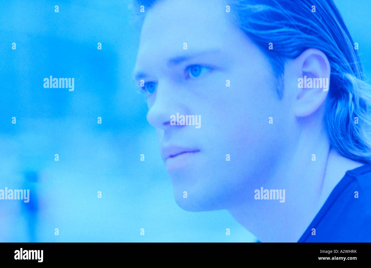 Young man, close up Stock Photo - Alamy
