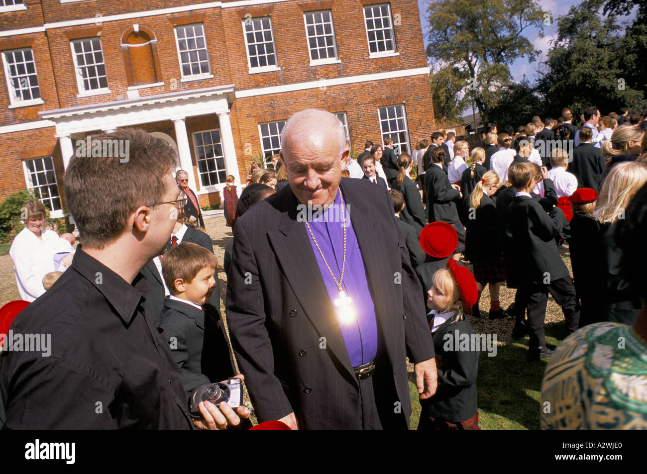 Ex police officer and self styled Bishop Michael Reid with his ...