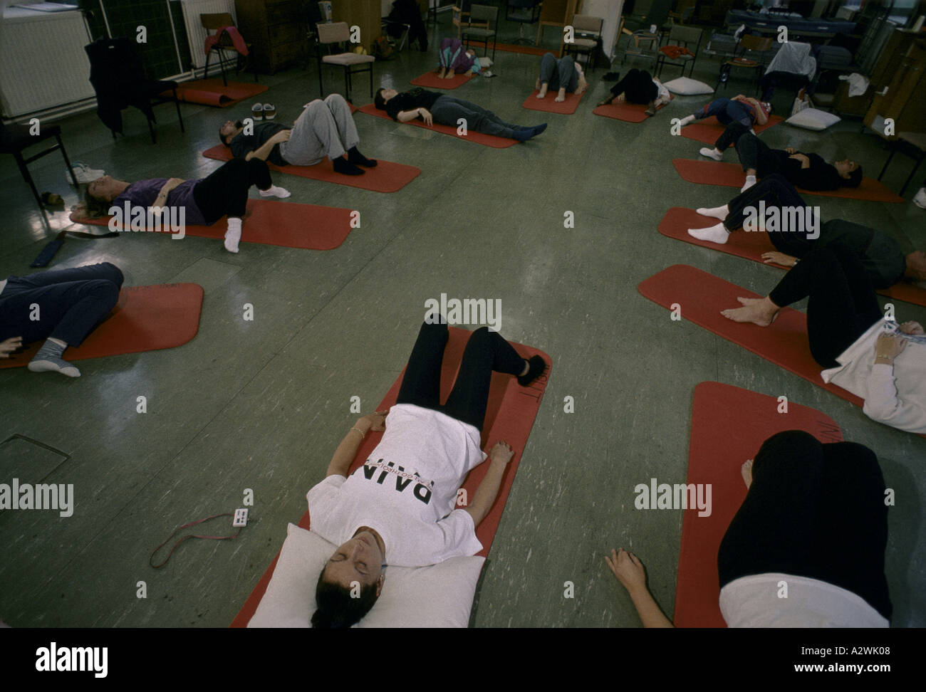 learning to live with pain classes pain clinic st thomas hospital Stock ...