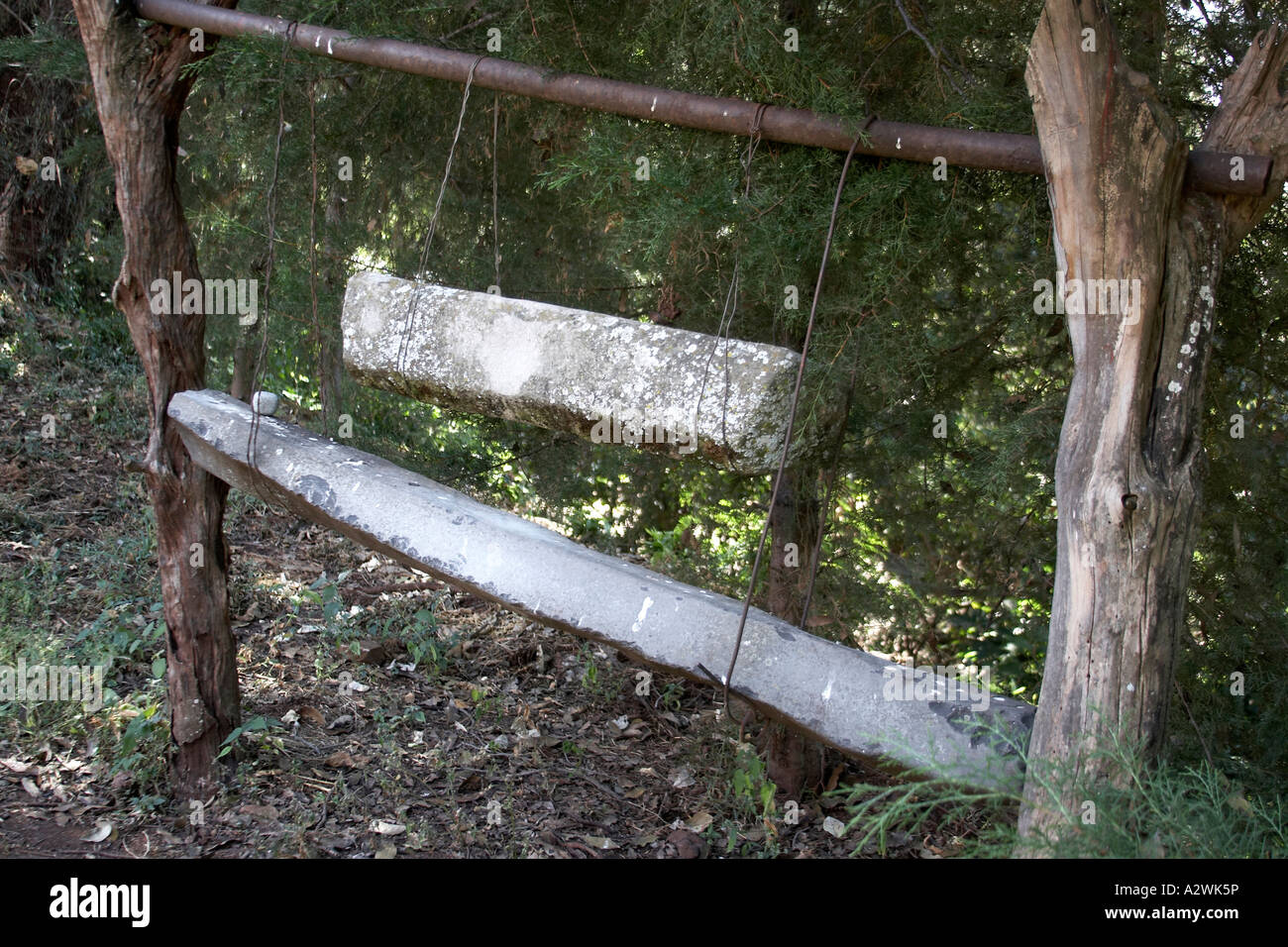 Kebran Gabriel or Kibron Gebriel orthodox christian monastery suspended ...