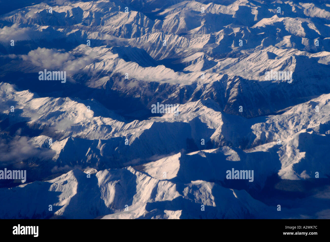 Canadian rockies aerial view hi-res stock photography and images - Alamy