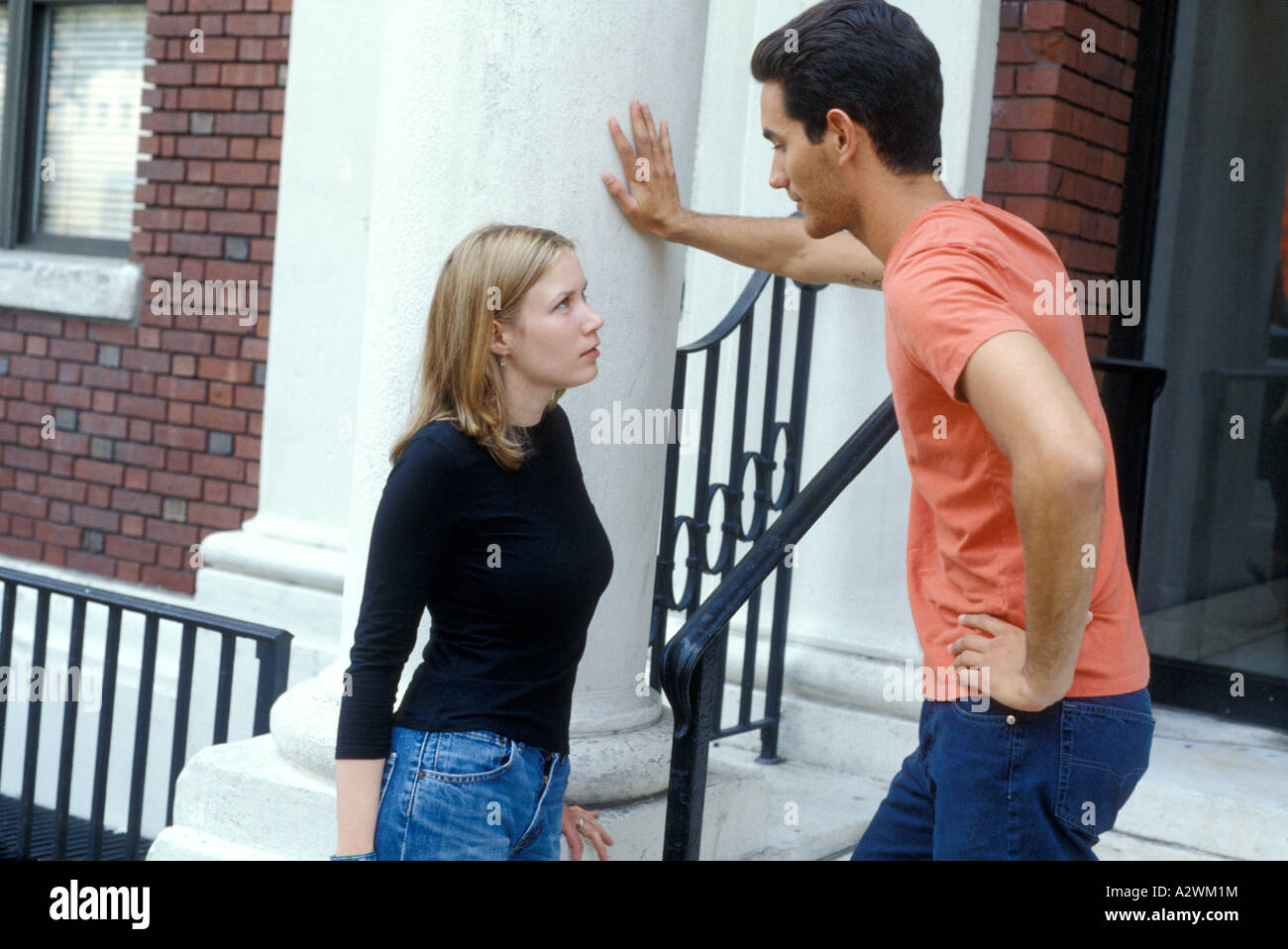 Young couple fighting Stock Photo - Alamy