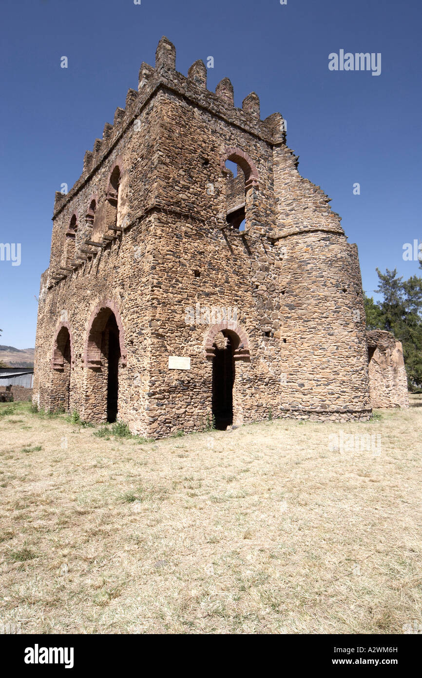 Chancellery and tower old historic building ruins in Royal Enclosure of ...
