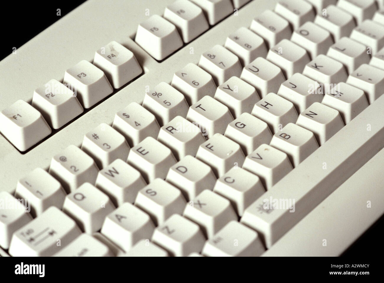 Computer keyboard, close up Stock Photo - Alamy