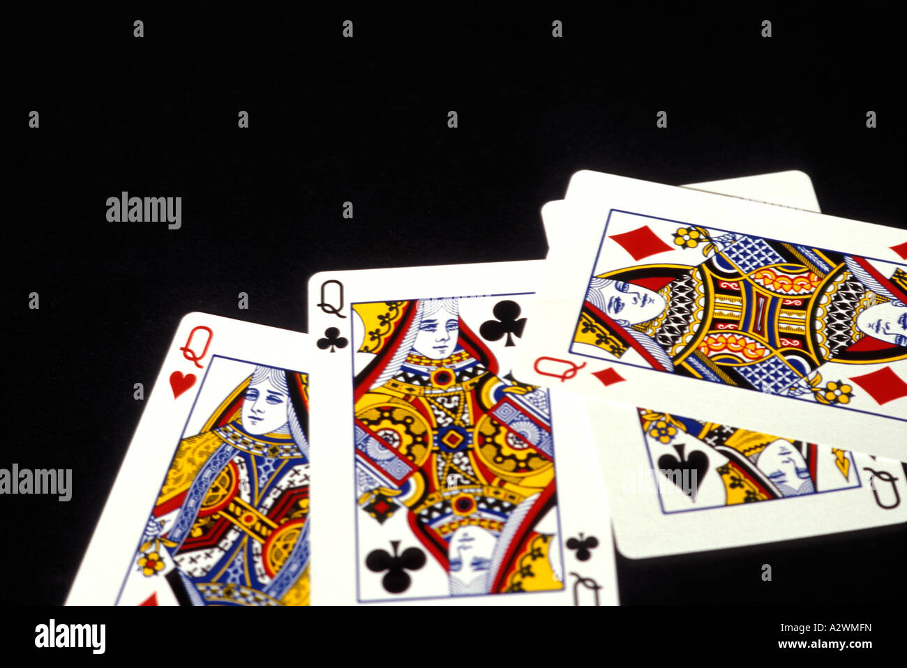 Playing cards, close up Stock Photo - Alamy