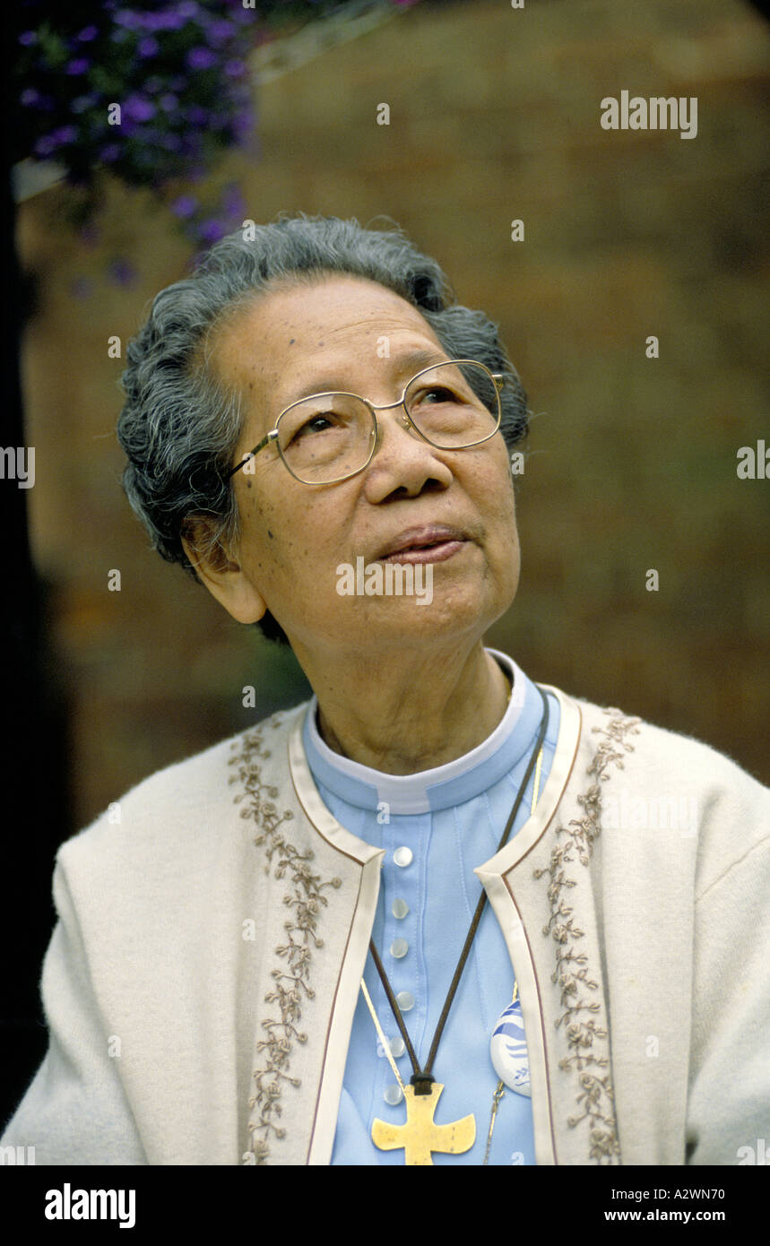 The Rev Florence Tim Oi Li attending the Lambeth conference, Canterbury ...