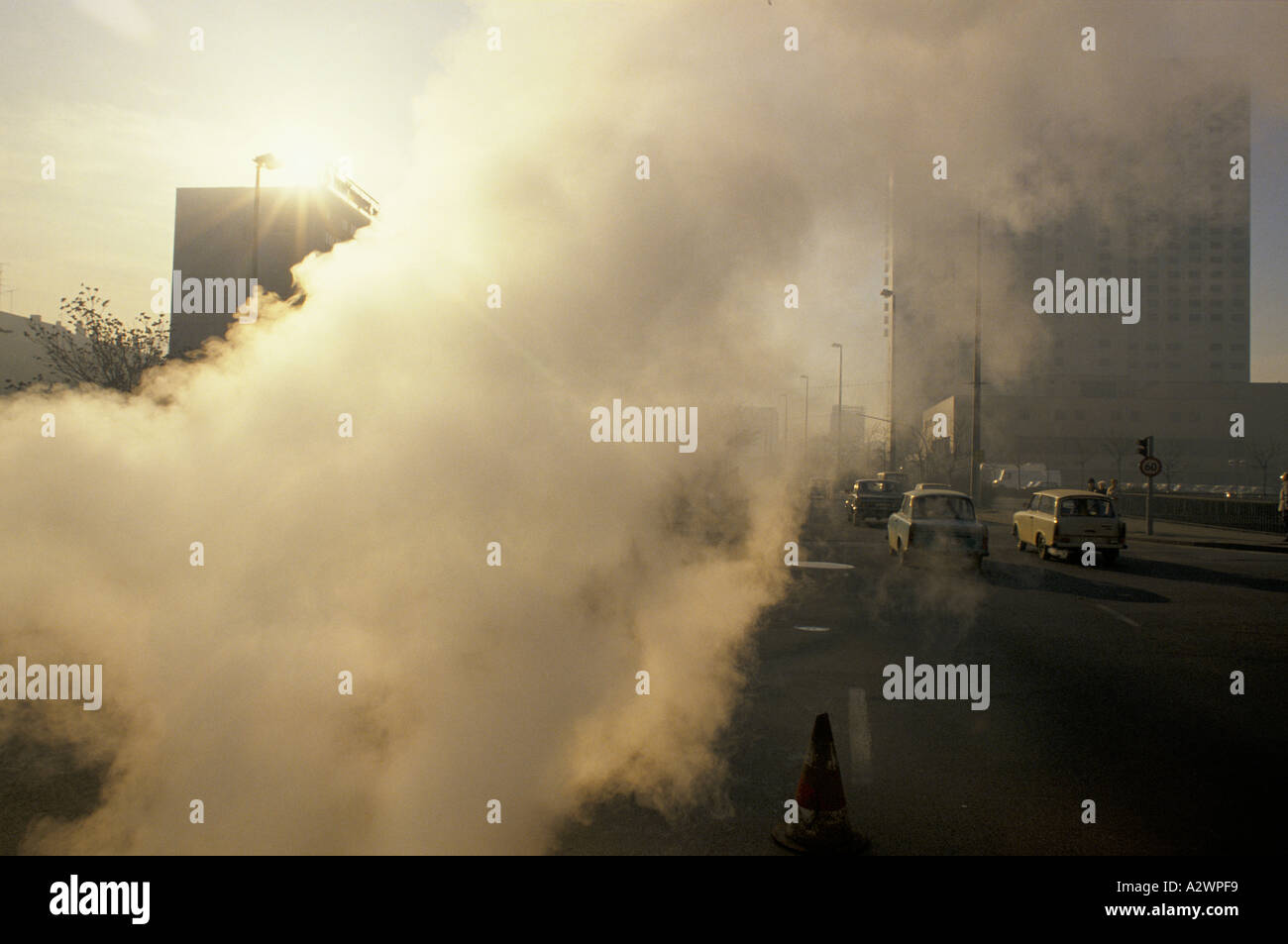 air pollution germany leipsig Stock Photo - Alamy