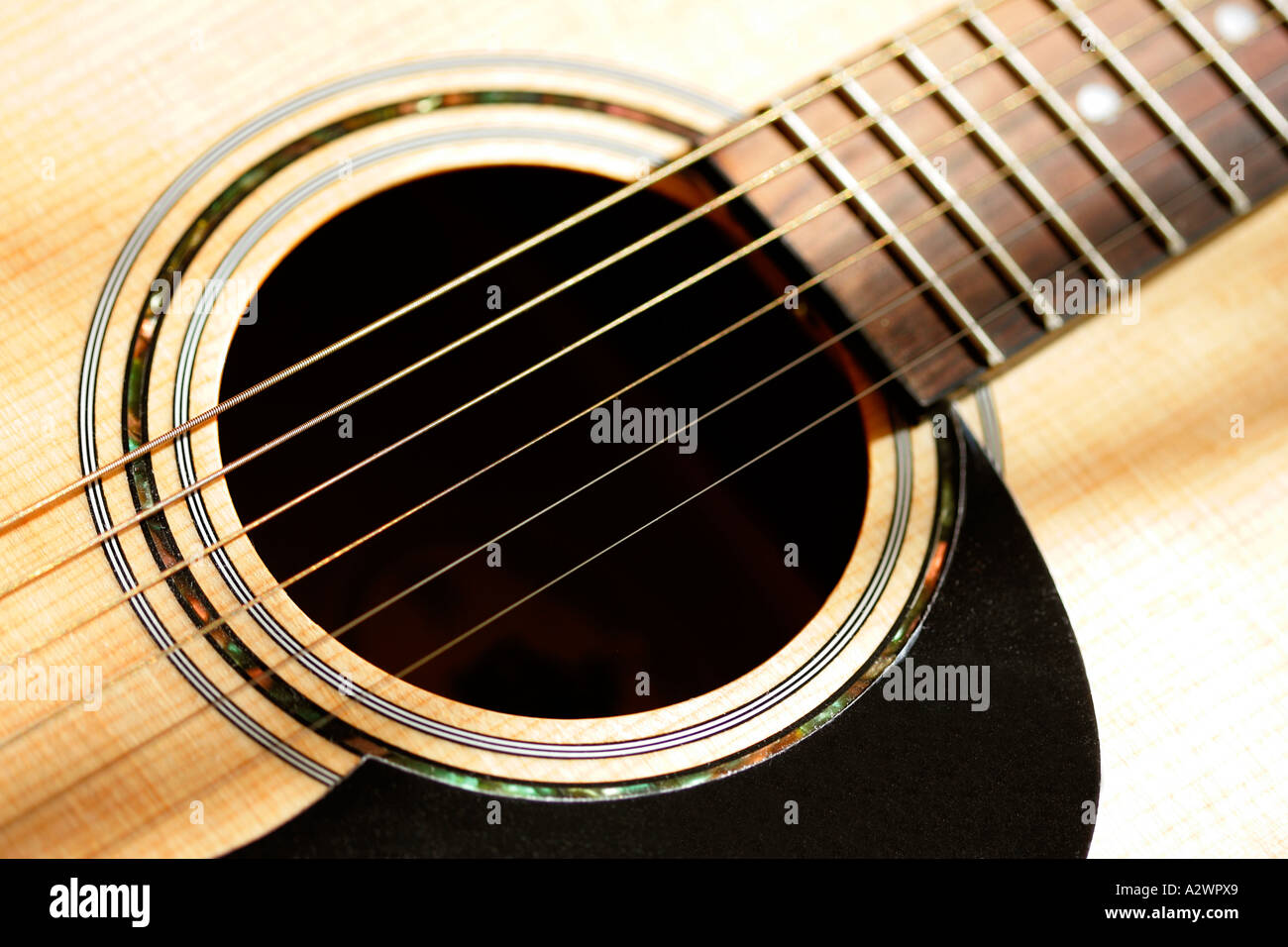 Guitar string fingerboard neck musical music wood instrument brown ...