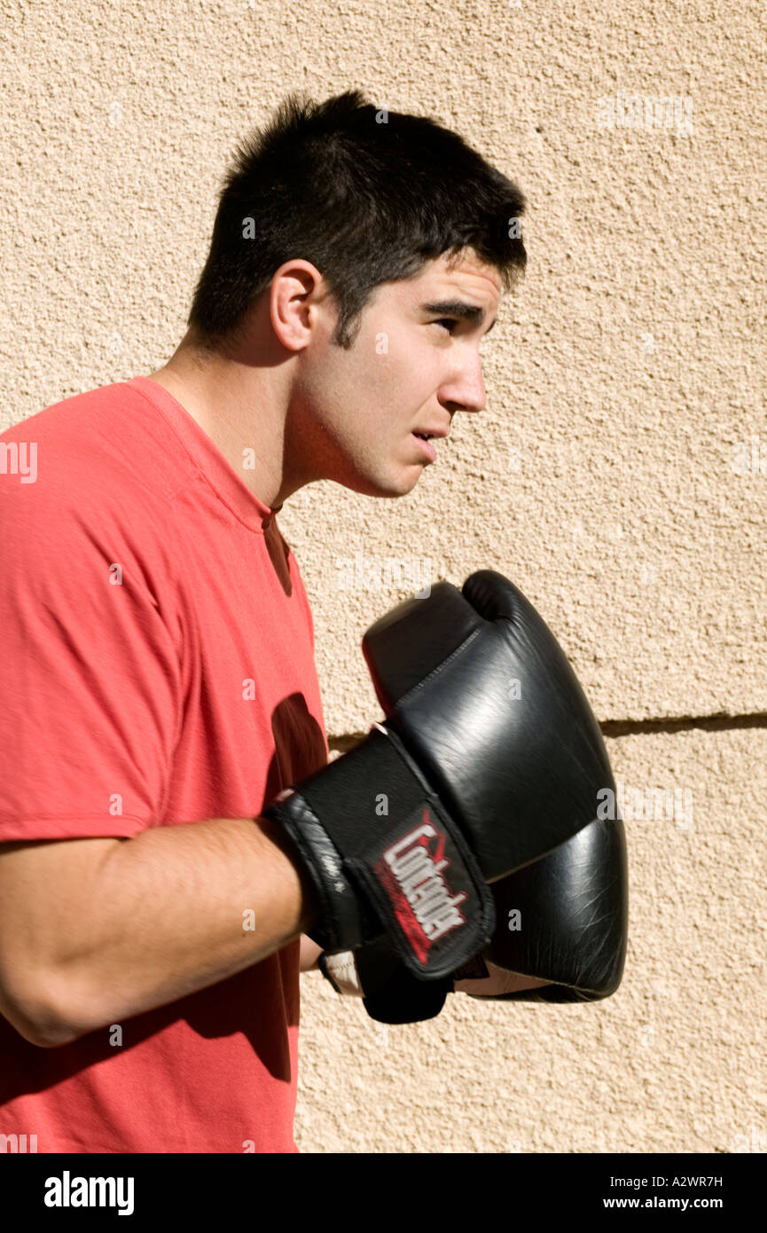 Sport boxing glove side view hi-res stock photography and images - Alamy