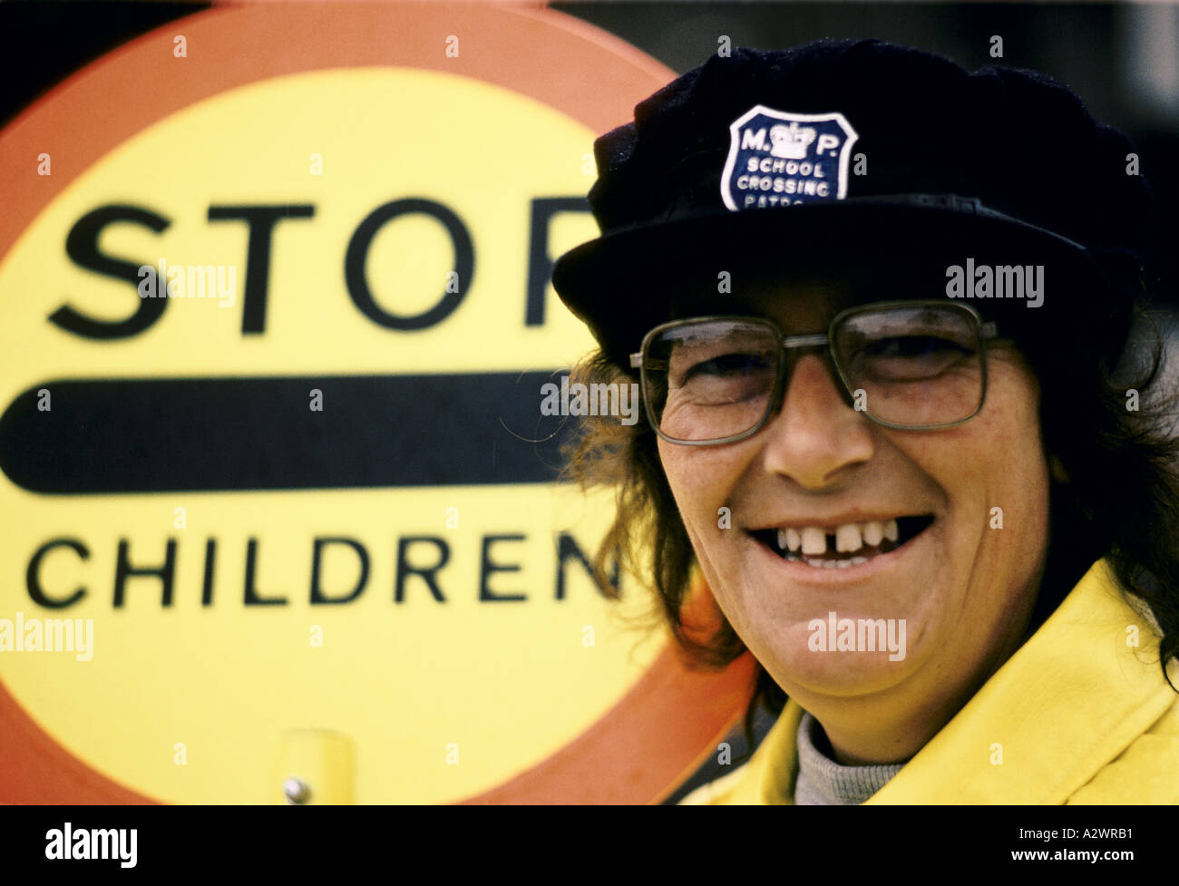 Lollipop lady school uniform hi-res stock photography and images - Alamy