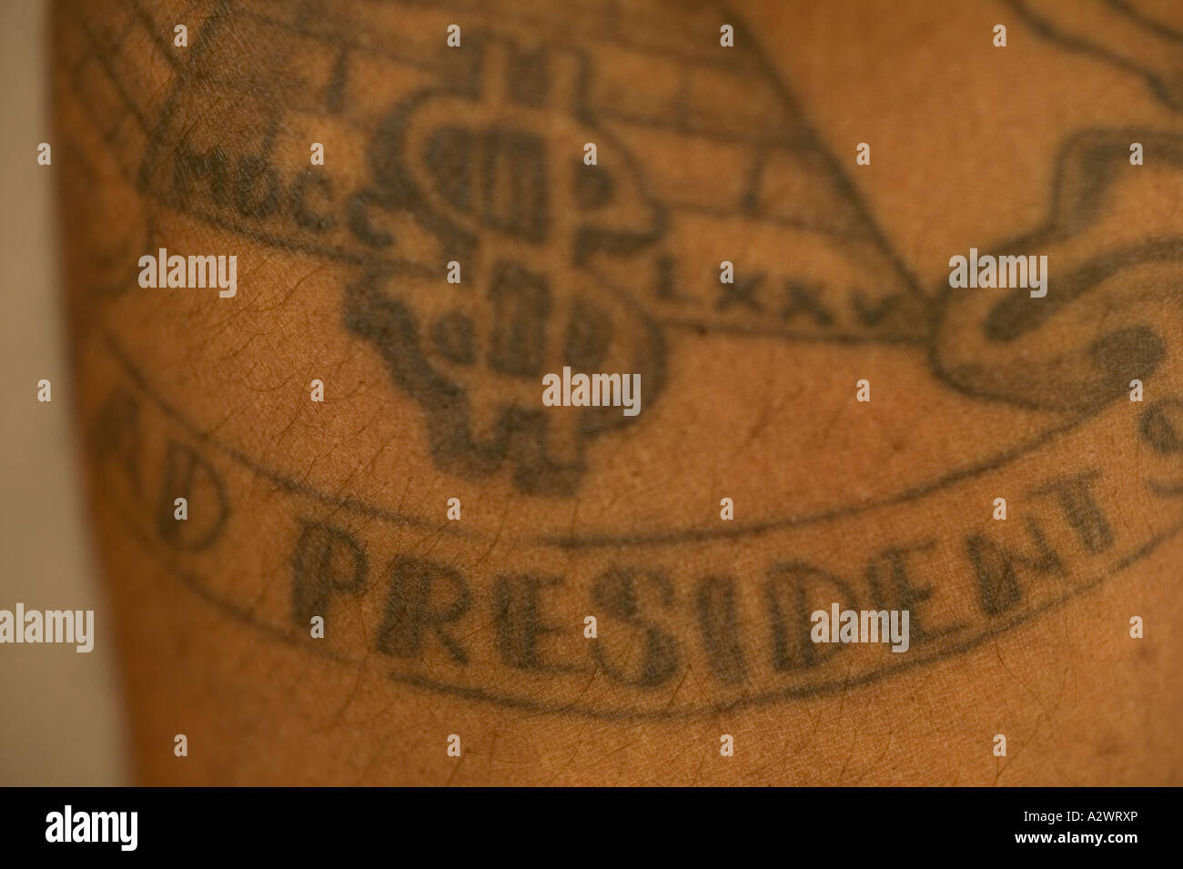 Midsection man tattooed hand hi-res stock photography and images - Alamy