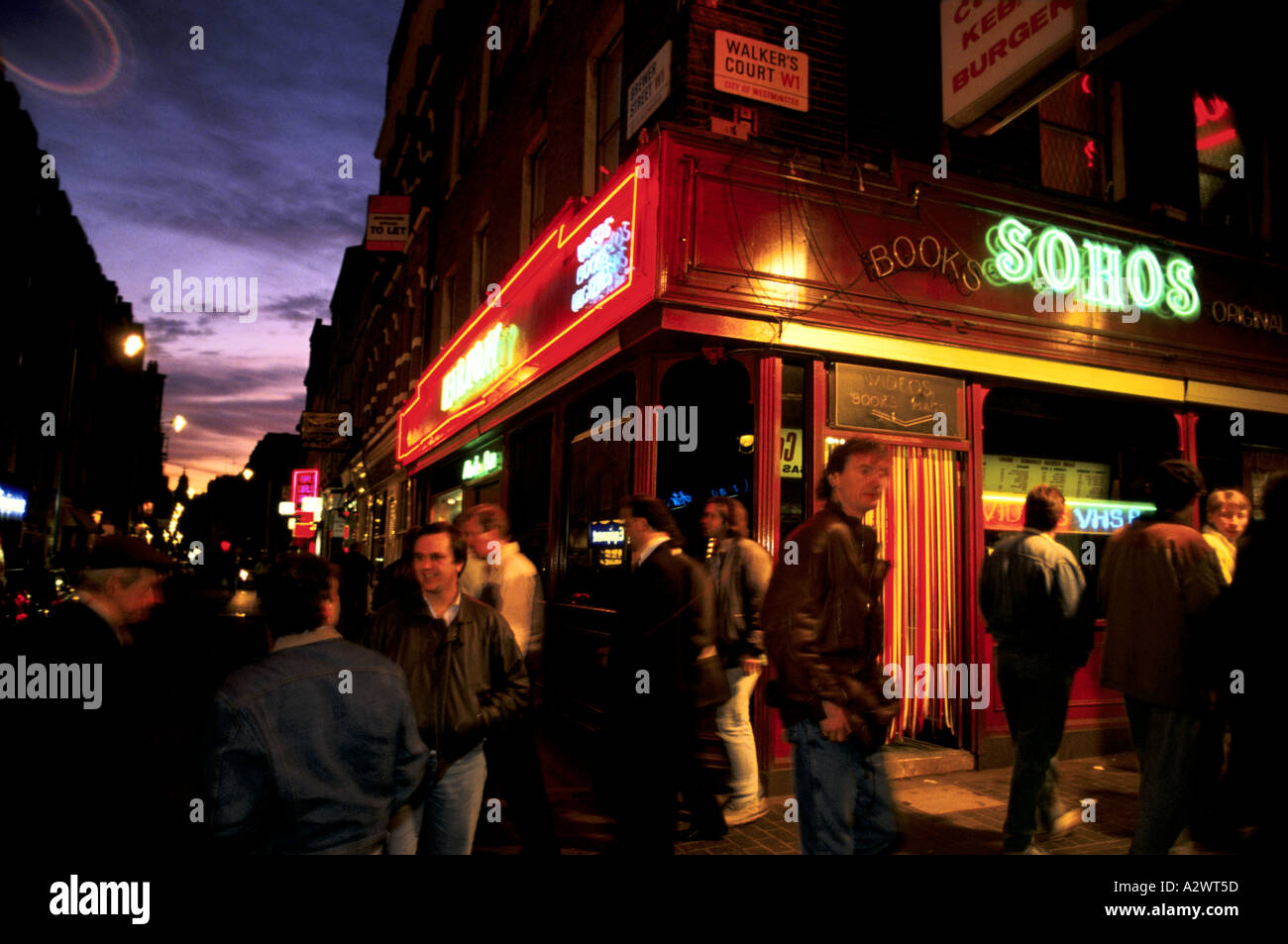 soho london 1991 Stock Photo - Alamy