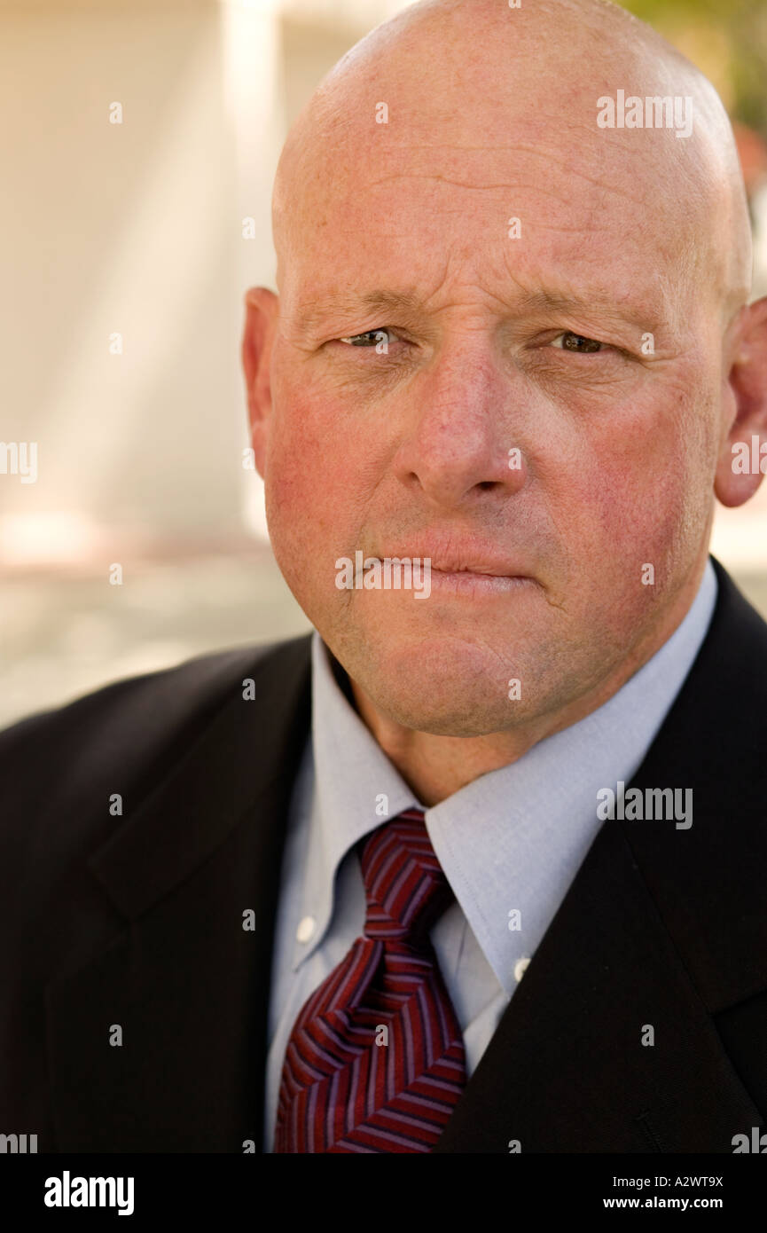Businessman smiling, portrait Stock Photo - Alamy
