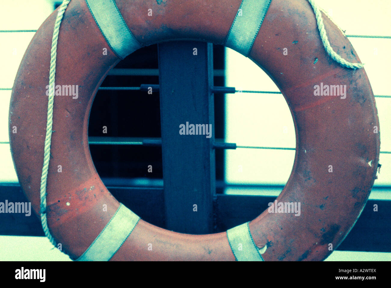 Life preserver, close up Stock Photo - Alamy