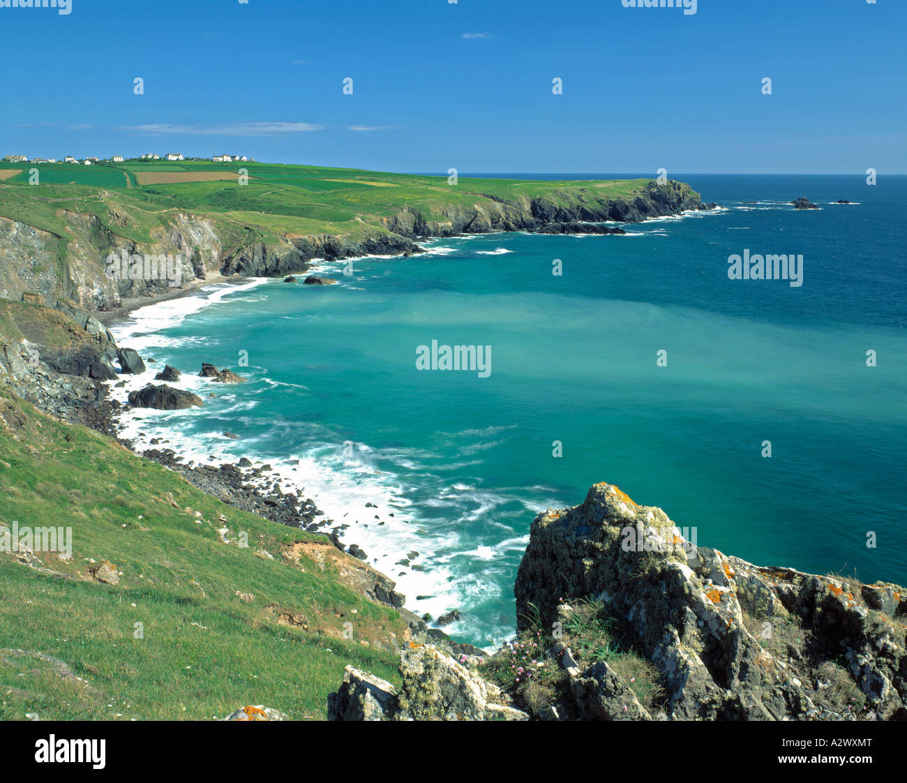 GB CORNWALL LIZARD POINT Stock Photo - Alamy