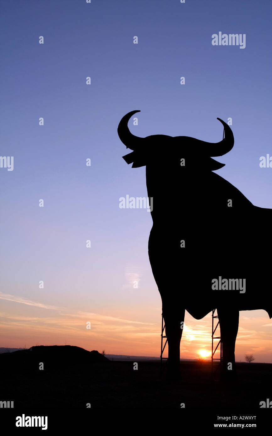 Giant Osborne bull, Spain Stock Photo - Alamy