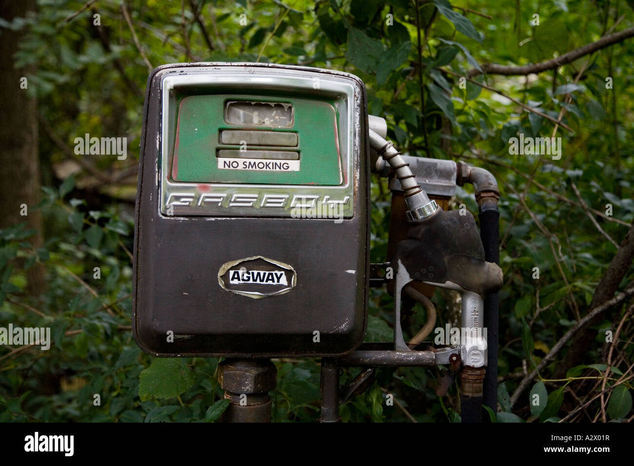 Vintage Gas Pump Stock Photo - Alamy