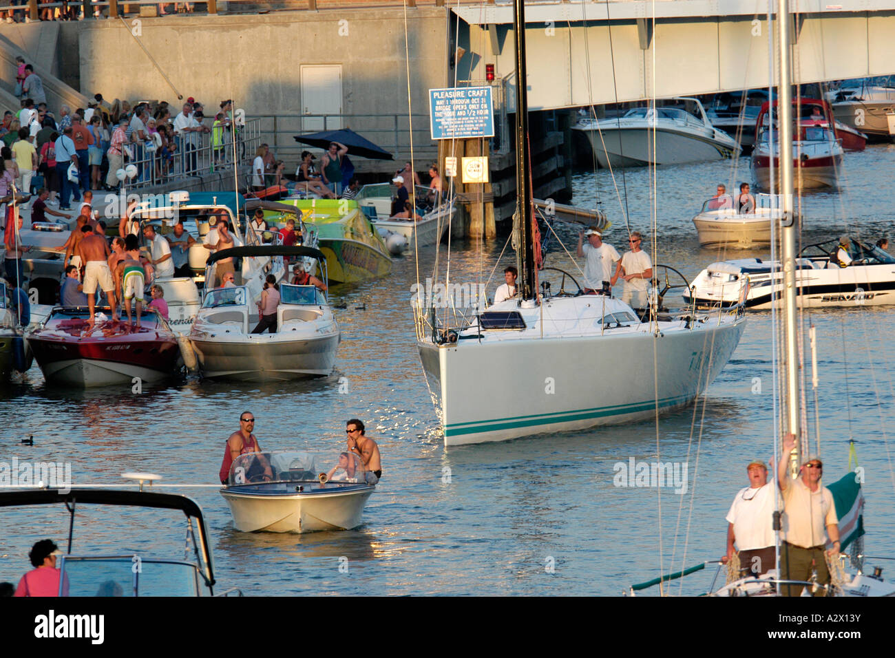Yachts and small boats still arriving at the Port Huron Regatta ...