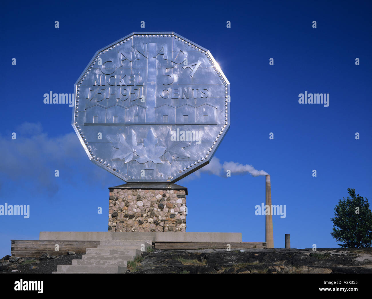 Big Nickel Sudbury Ontario Canada Stock Photo - Alamy