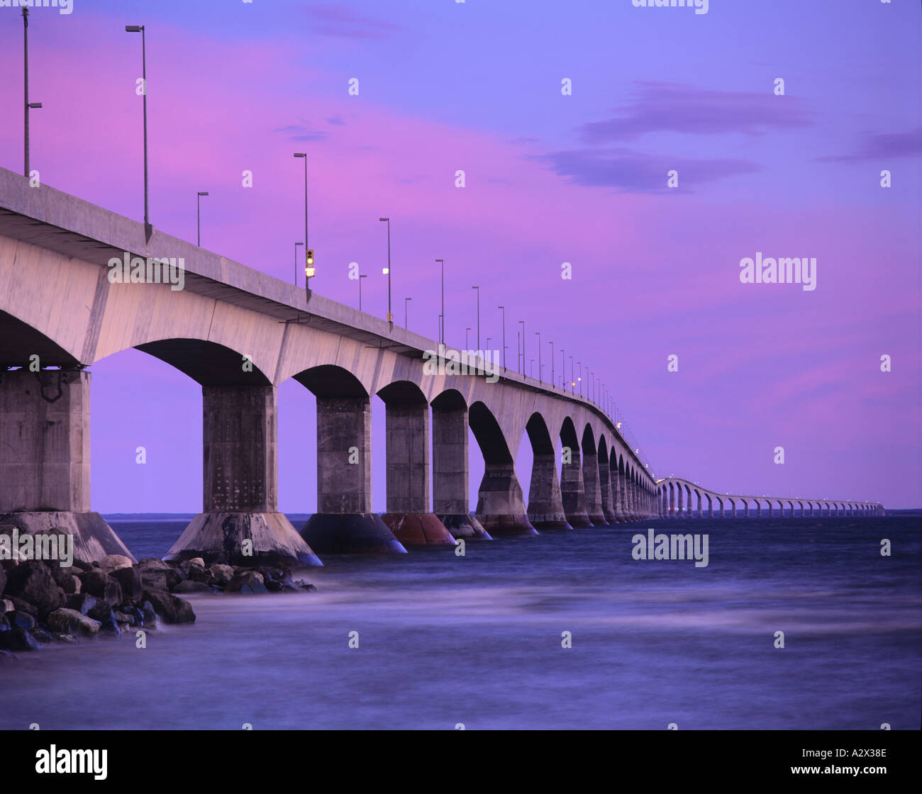 Confederation Bridge Prince Edward Island Canada Stock Photo - Alamy