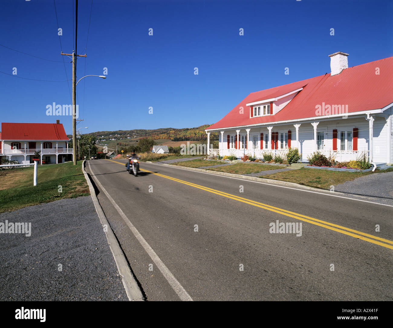 Les Eboulements Charlevoix Quebec Province Canada Stock Photo - Alamy