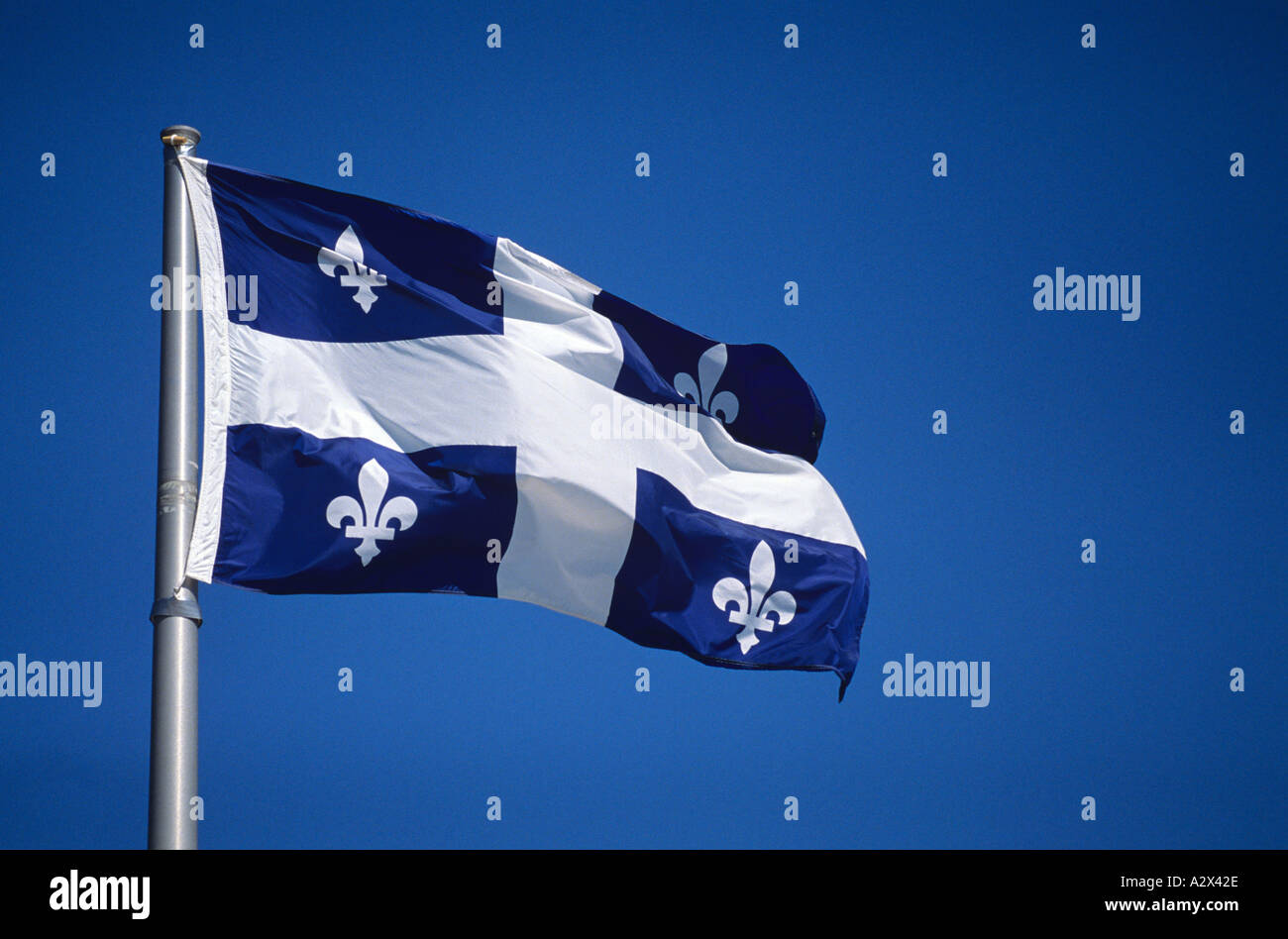 Quebec flag hi-res stock photography and images - Alamy