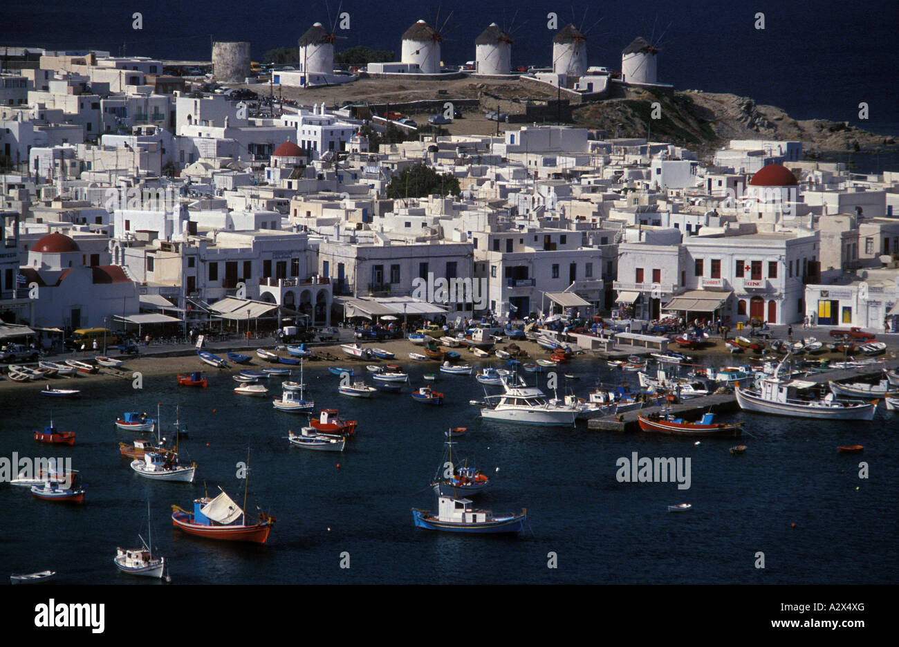 Mykonos Island, Cyclades Greece Stock Photo - Alamy
