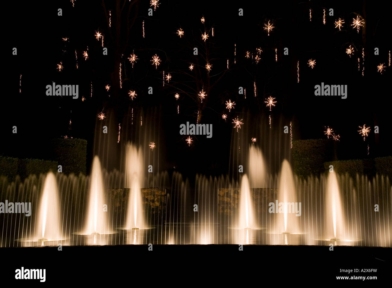 Spectacular Music Fountain Display Stock Photo - Alamy