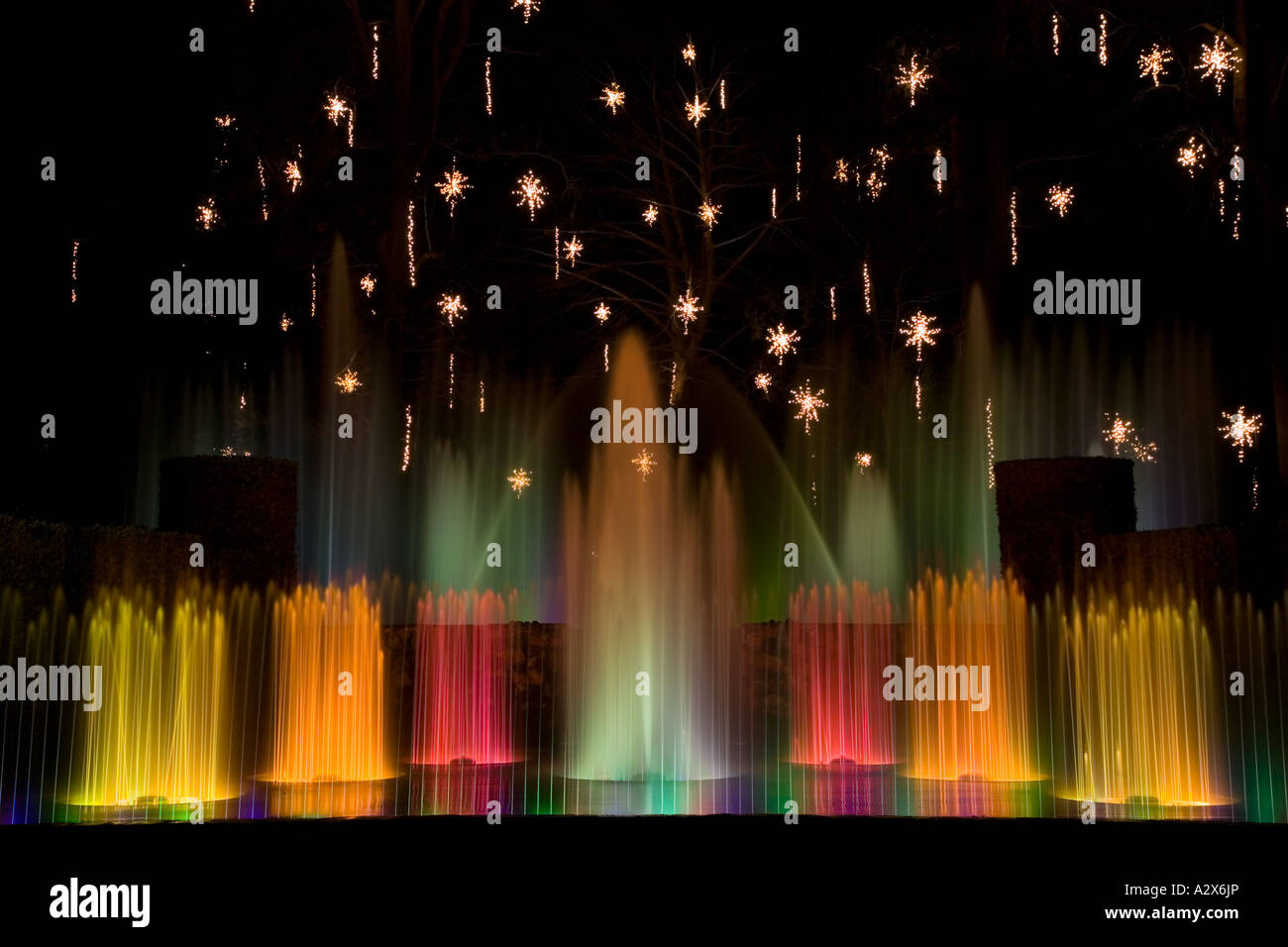 Spectacular Music Fountain Display Stock Photo - Alamy
