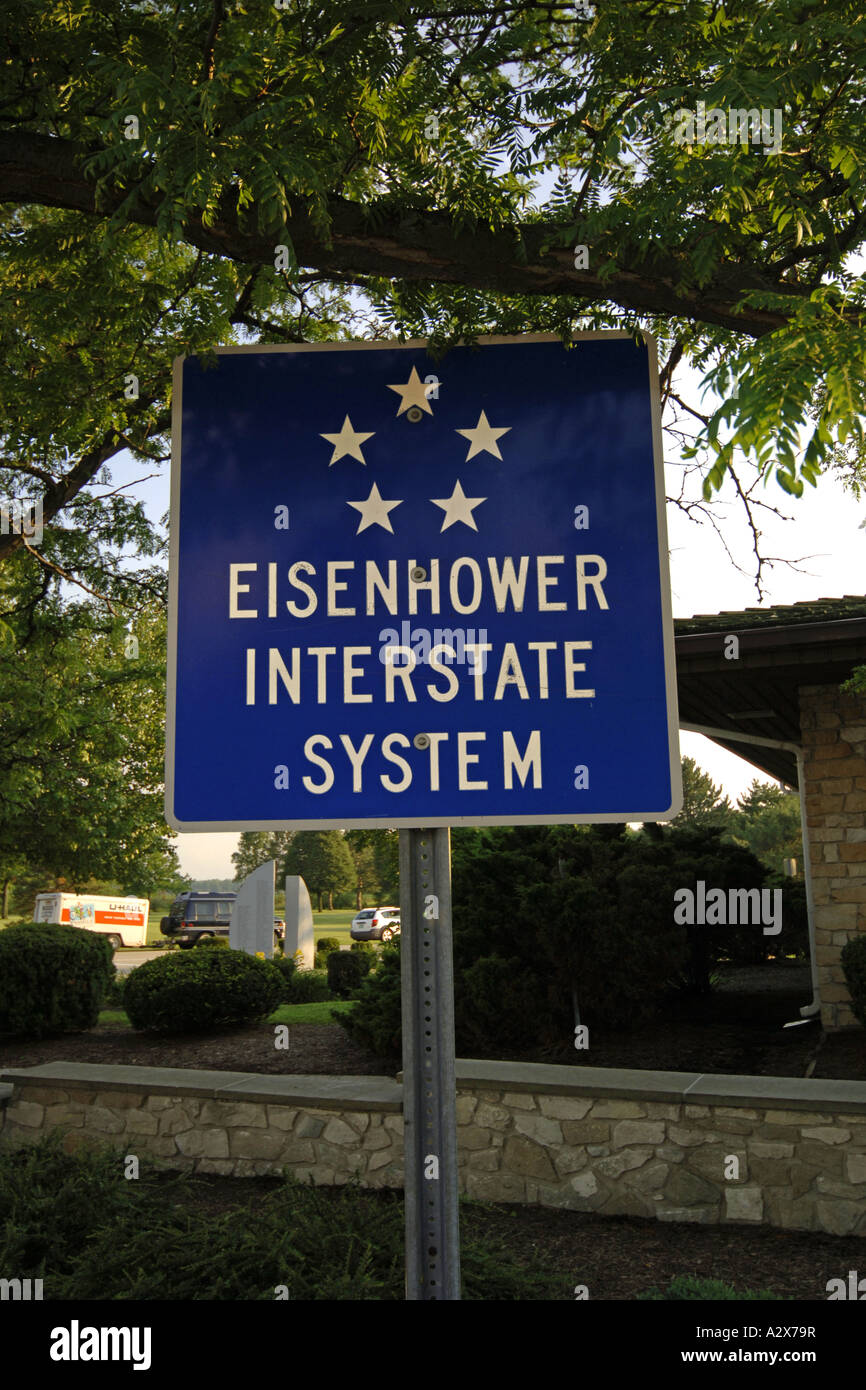 Eisenhower interstate system hi-res stock photography and images - Alamy