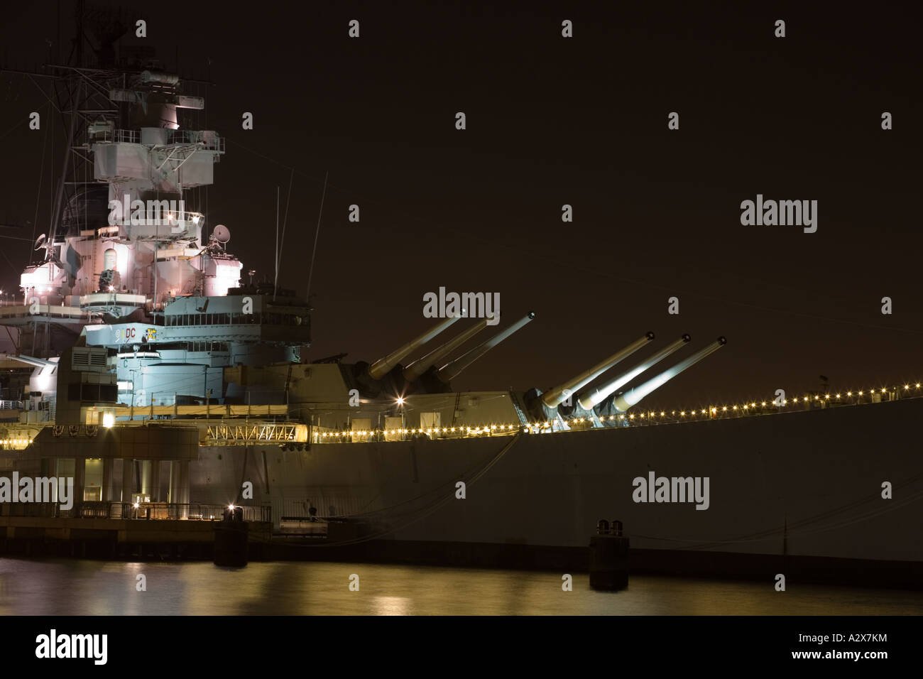 USS New Jersey Stock Photo - Alamy